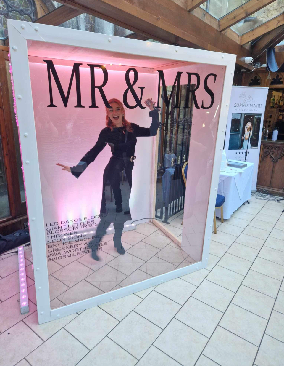 VOGUE Magazine Cover Photo Booth Northeast Newcastle, Dur, Darlington