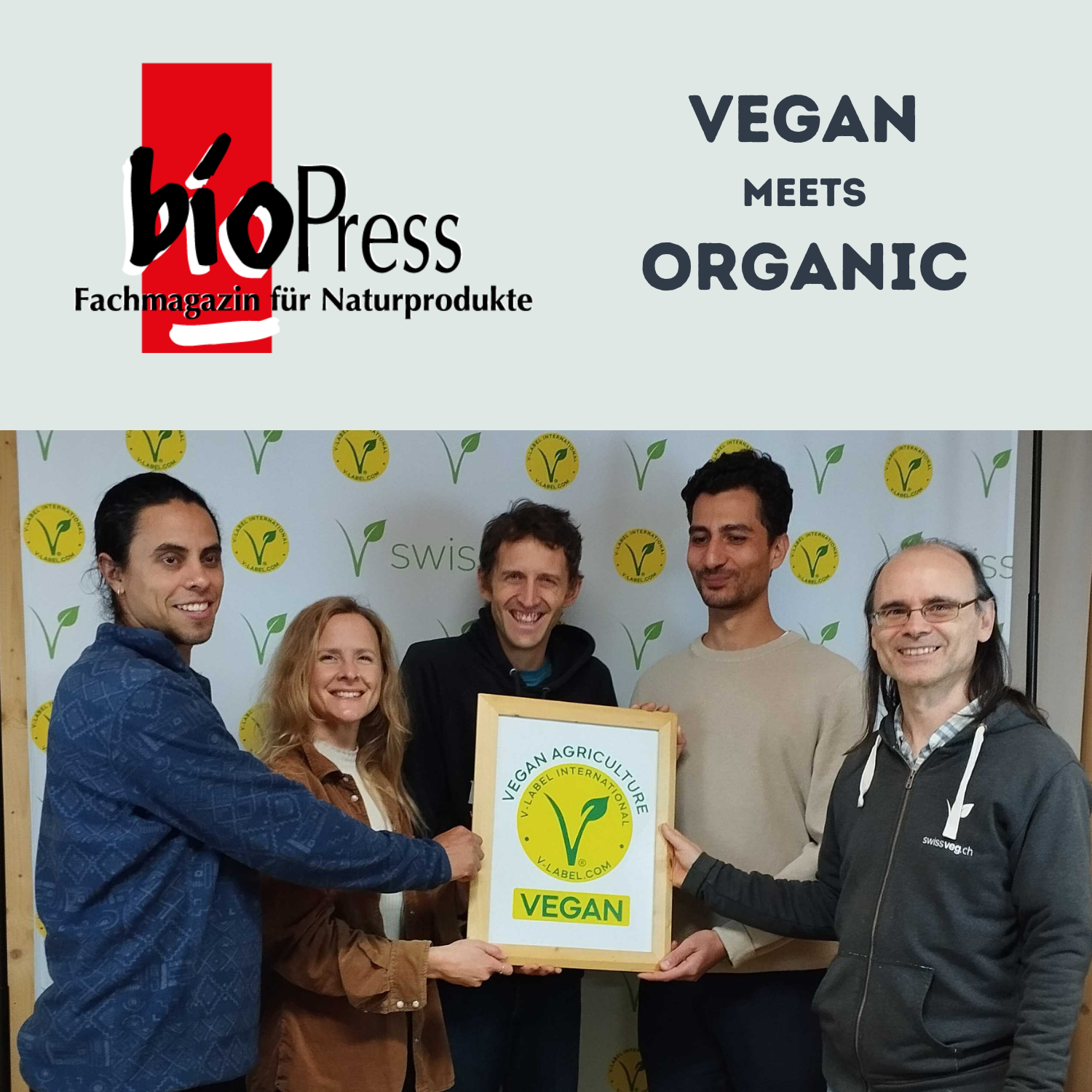 Article in BioPress Magazine: Vegan Meets Organic Farming, January 2026