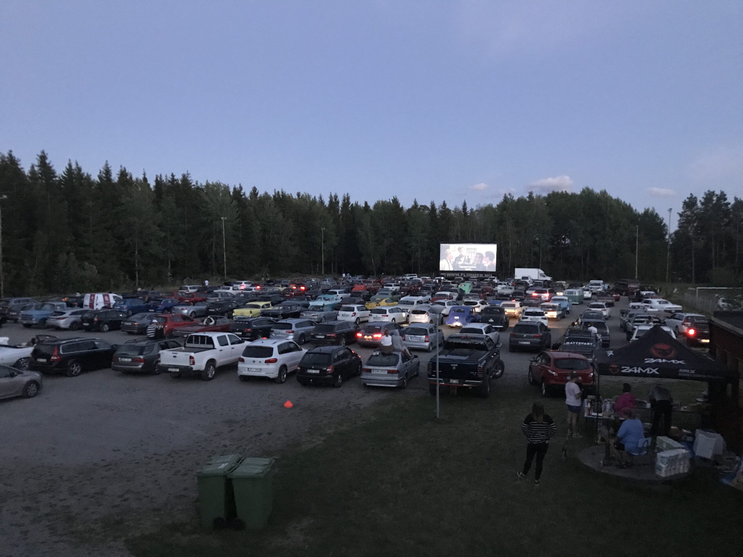 Drive-in bio - Blå Wingen