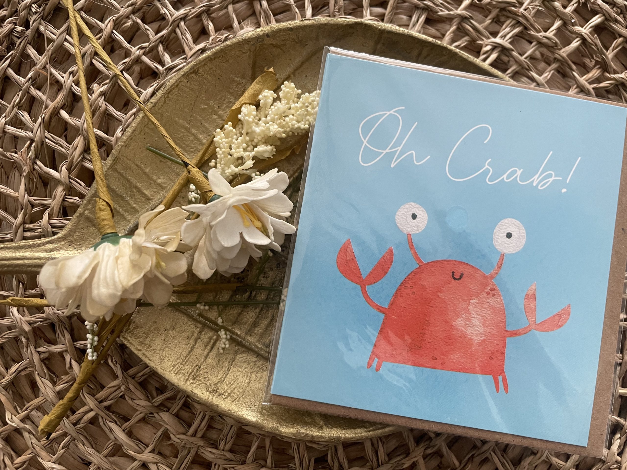Kaart ‘Oh crab’