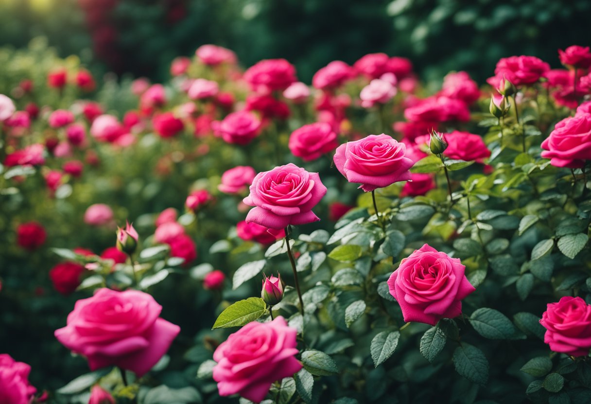 Stell av Roser: Hemmelighetene Bak Frodige Blomster