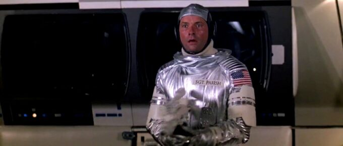 “Moonraker” (1979): Danish actor Peter Bonke as Space Sergeant Parish ...