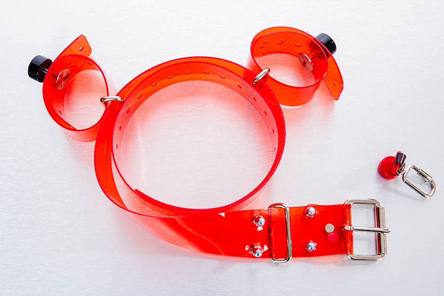 Pvc Gürtel Set Mit Segufix Rot 140 X 5 Cm L X B Mit 2 St