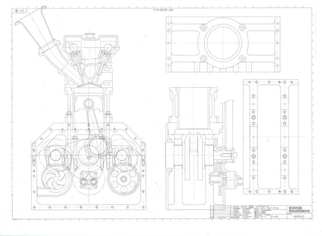Hercules Single Cylinder Research Engine | Engine Design and Manufacture