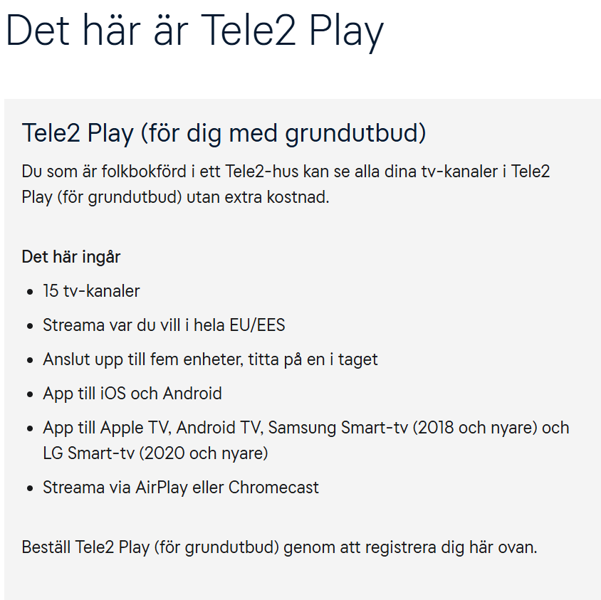UPPDATERING: Information om avslutat gruppavtal Tele2. – BRF Ektorpshöjden