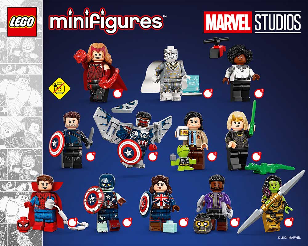 CMF - 71031 Marvel Studios » BrikkeFrue.no