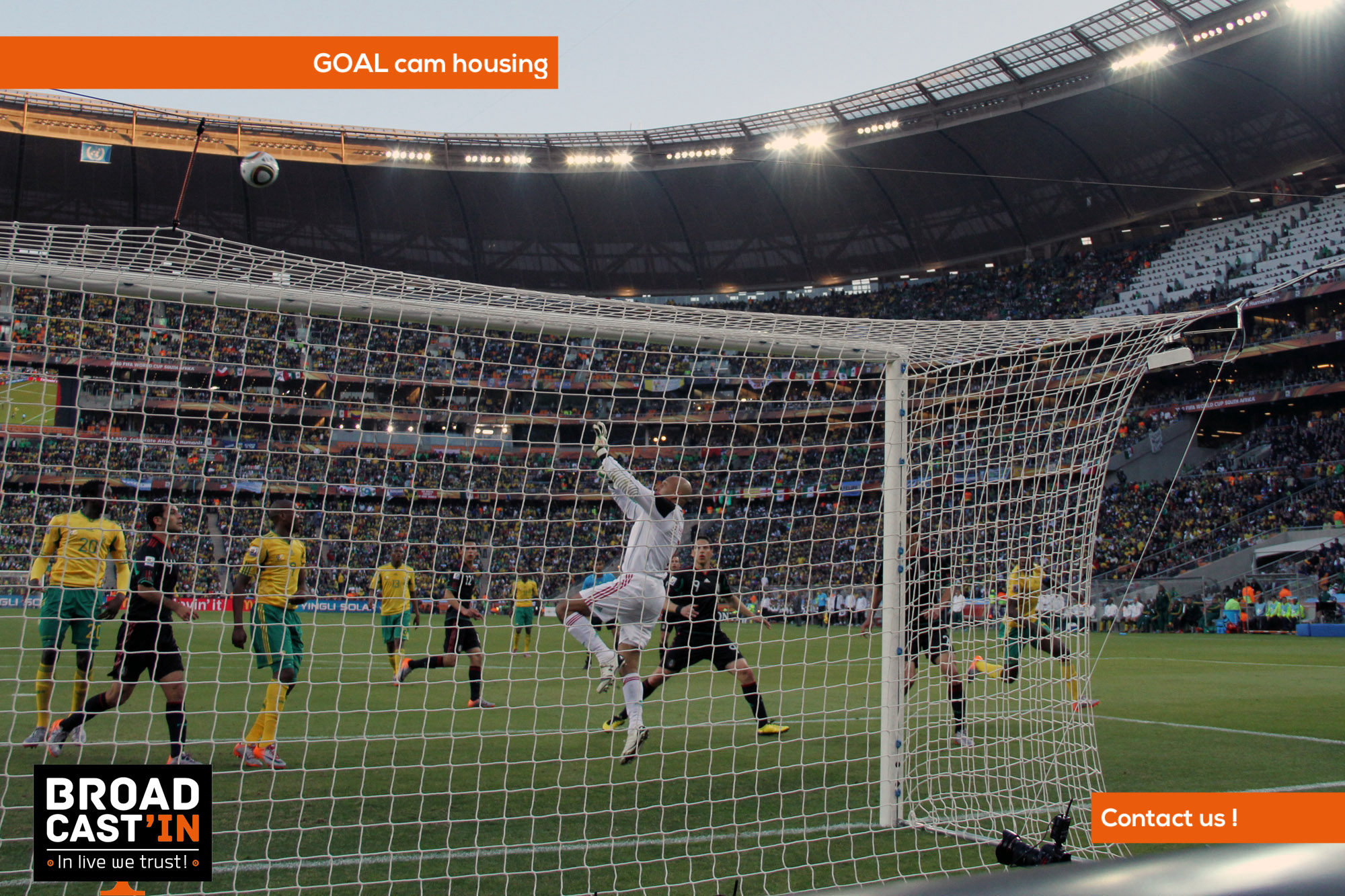 Goal Camera housing – Broadcast'IN