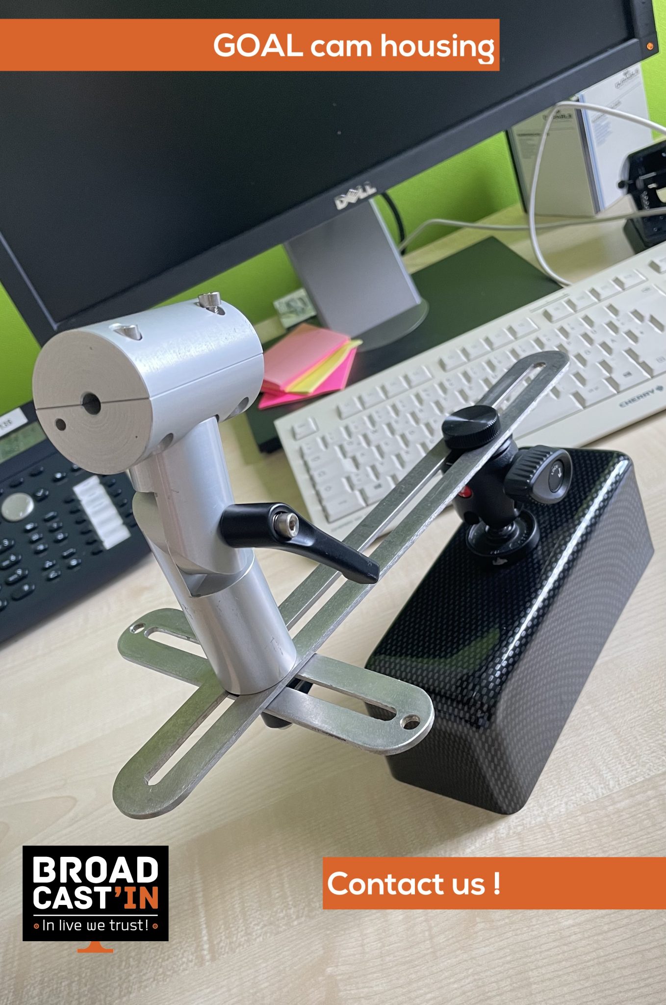 Goal Camera housing – Broadcast'IN