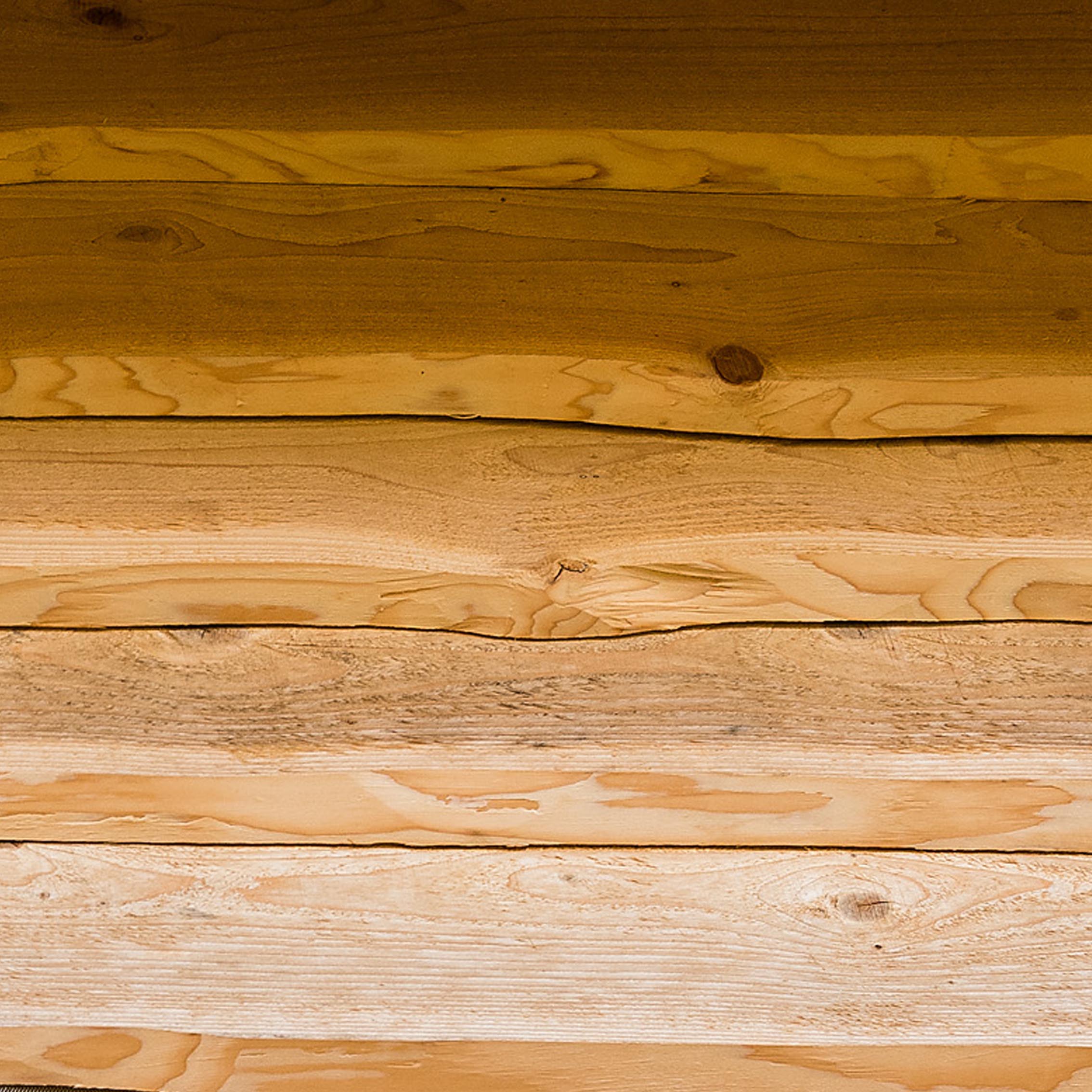 Waney Edge Cladding Face Caledonia Log Homes
