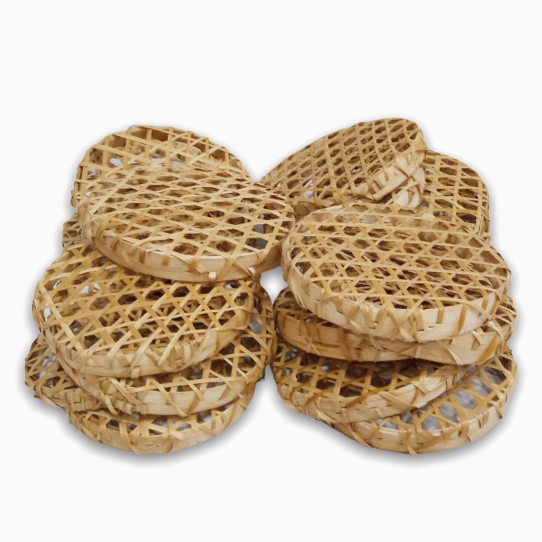 Eco Ceylon String Hopper Tray Cane 12 pcs – Ceylon Store