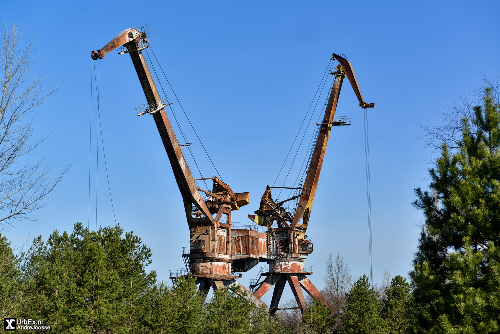 Pripyat Cargo Port - Chernobyl 35 years later