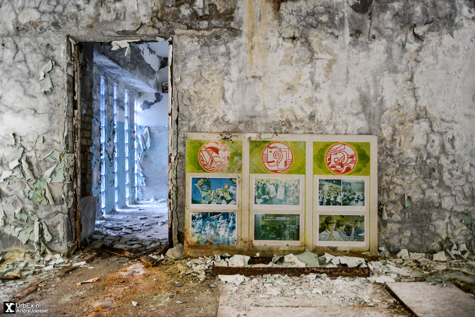 Pripyat Secondary School № 3 - Chernobyl 35 years later