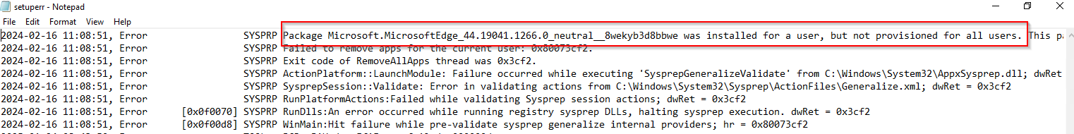 How to fix common Sysprep issues when capturing AVD Golden Image - Christoffer Klarskov Jakobsen ...