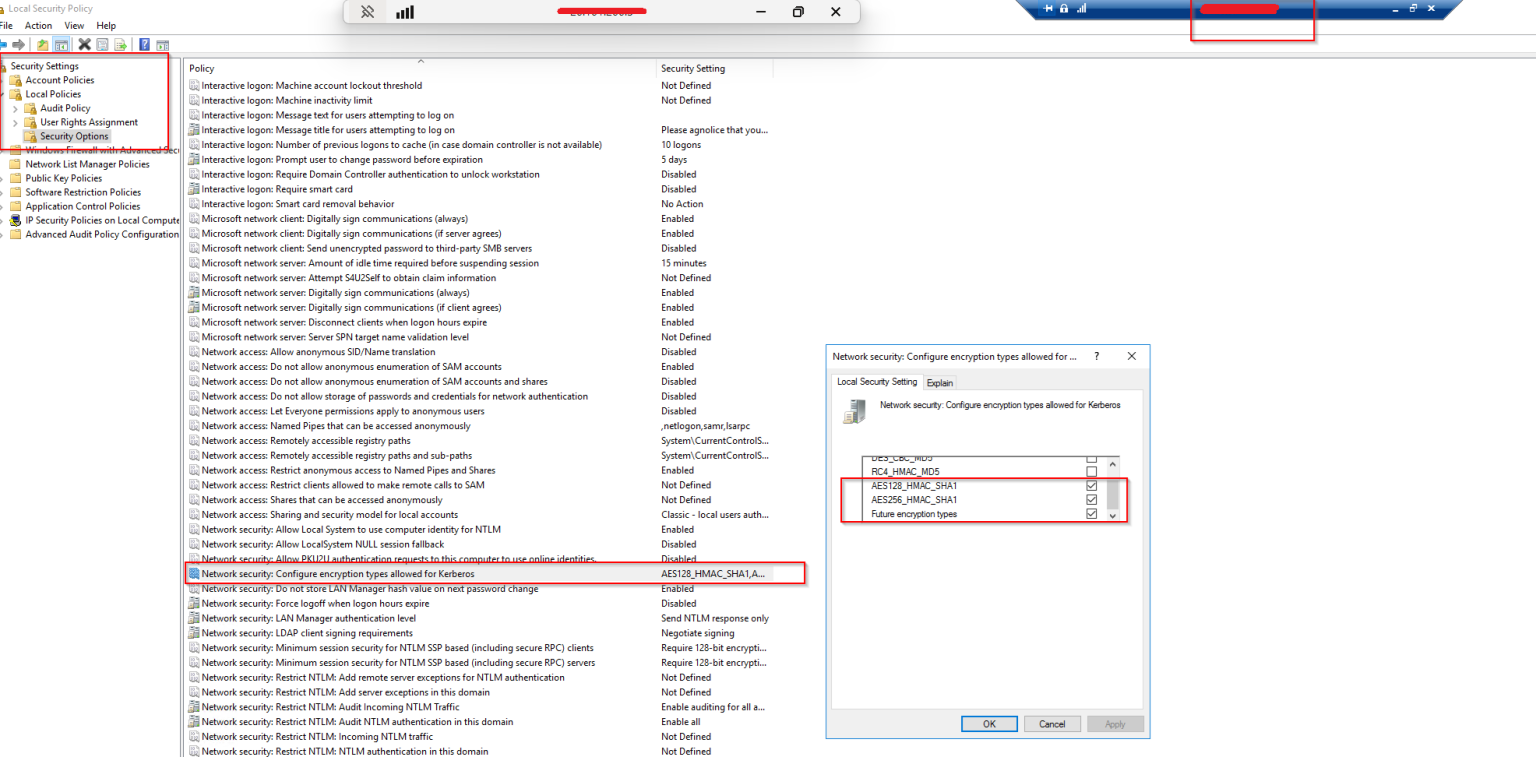 Active Directory - The Kerberos client received a KRB_AP_ERR_MODIFIED error - RC4 hardening ...