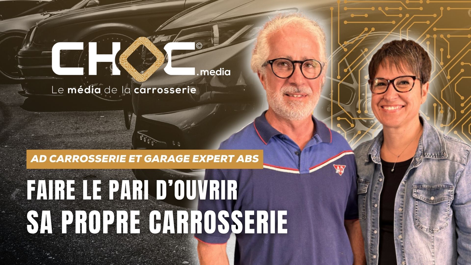 FAIRE LE PARI D'OUVRIR SA PROPRE CARROSSERIE - Maria et Carlos Martins de AD Carrosserie et ...