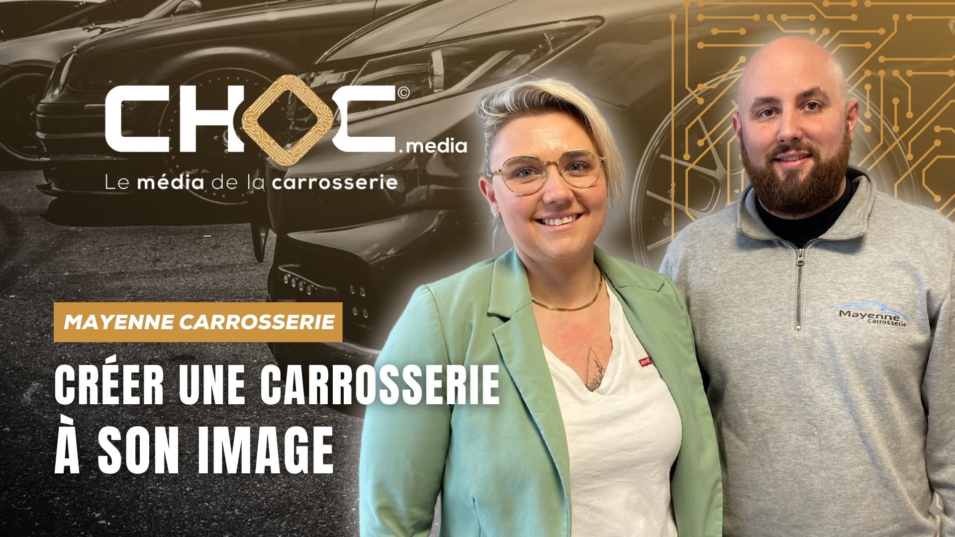 Créer une carrosserie à son image - Coralie & Dimitri ROBLIN de Mayenne Carrosserie (53) - Choc ...