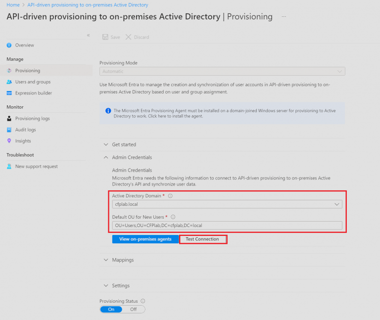 Getting started with API-driven Inbound User Provisioning to On ...