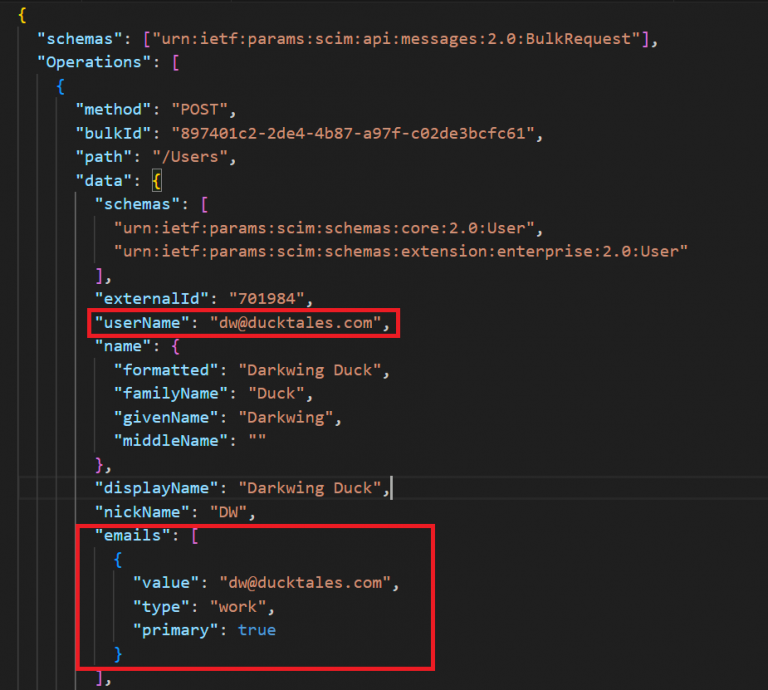 Modifying the attribute mapping in API-driven provisioning to on-premises Active Directory ...