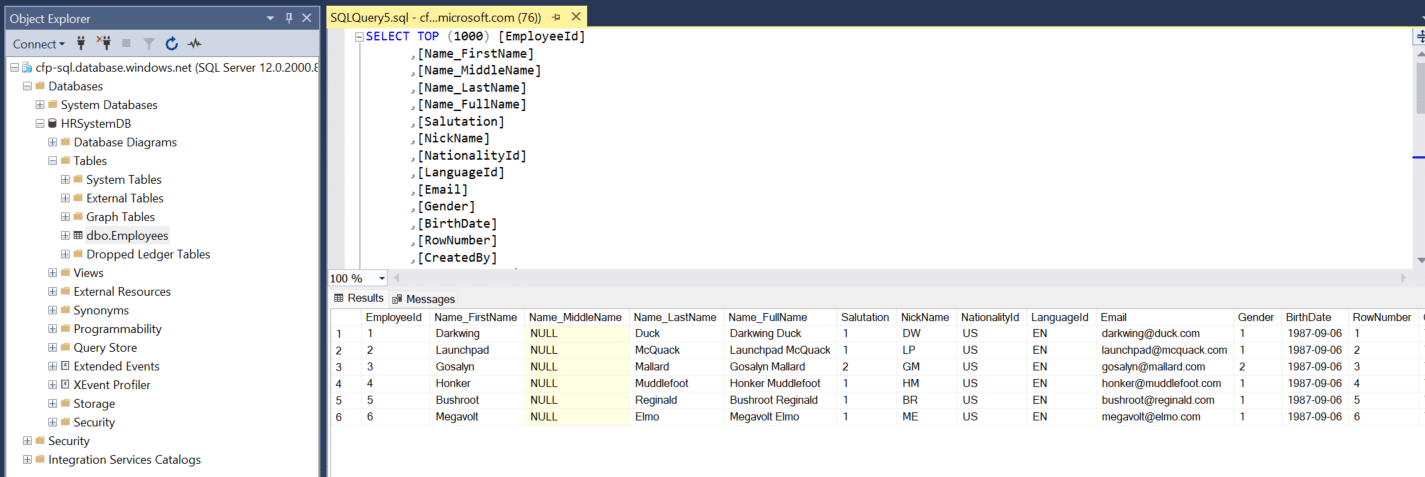 Using API-driven user provisioning with an Azure SQL database as a source of truth ...