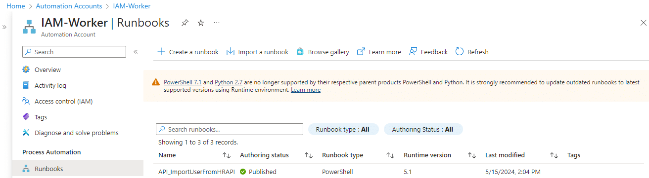 Using API-driven user provisioning with an Azure SQL database as a source of truth ...