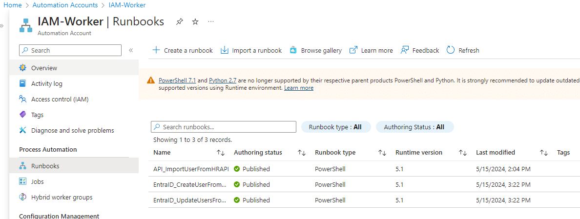Using API-driven user provisioning with an Azure SQL database as a source of truth ...
