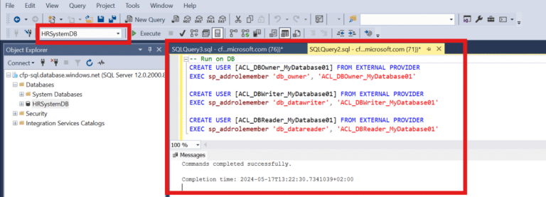Assign Azure Sql Database Permissions To Aad Group Christianfrohndk