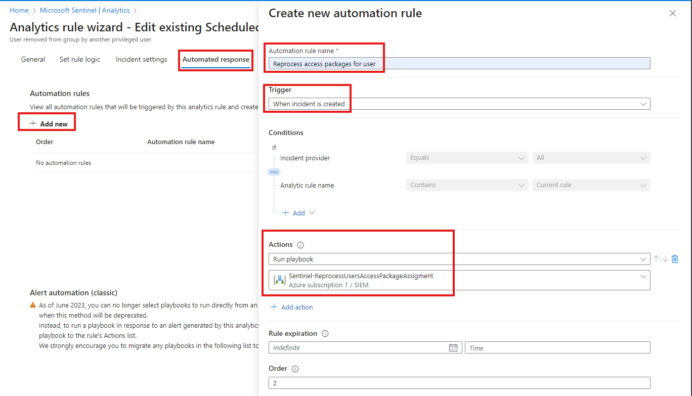 Automate user Reprocess in Entra ID Governance Entitlement Management using Sentinel and ...