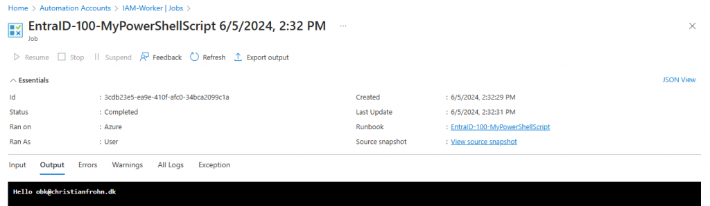 How to run PowerShell scripts in Entra ID Governance Lifecycle ...