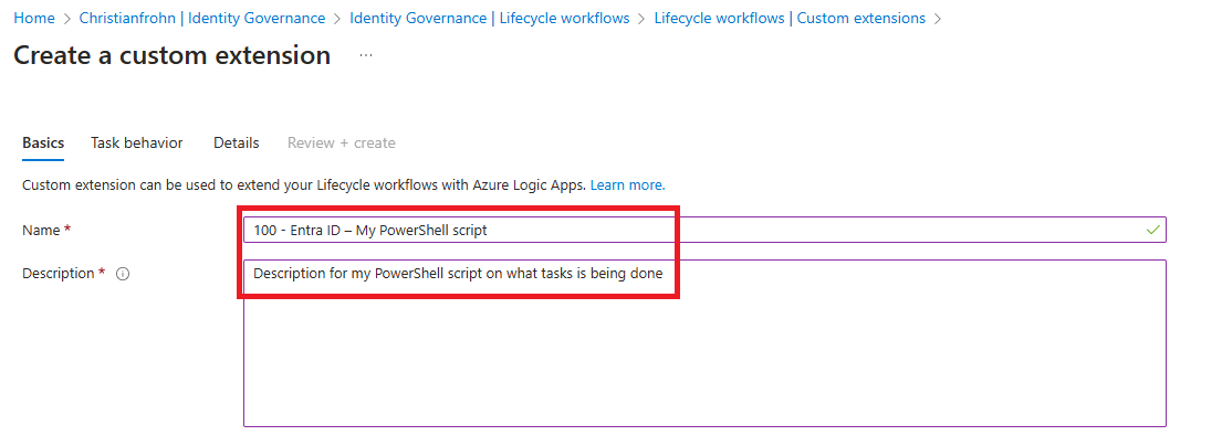 How To Run Powershell Scripts In Entra Id Governance Lifecycle Workflows Christianfrohndk
