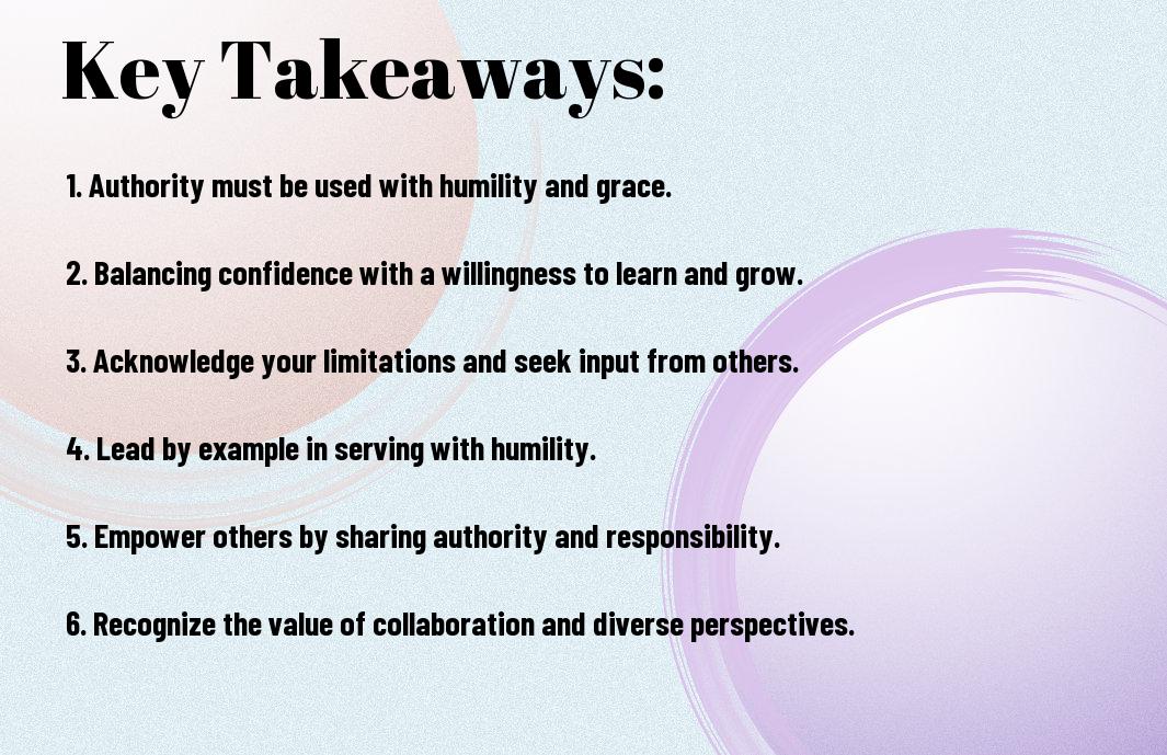 Effectively Balancing Authority And Humility In Ministry Leadership ...