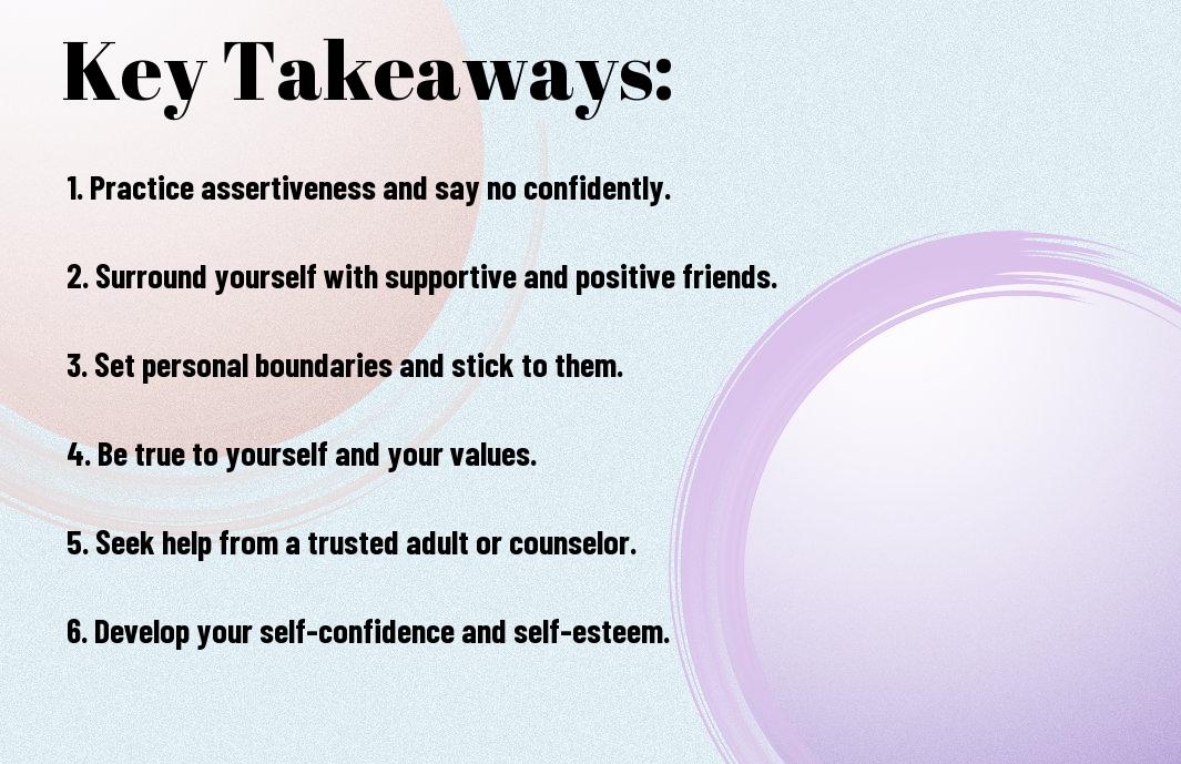 Empowering Yourself - Tips For Teens Dealing With Peer Pressure ...