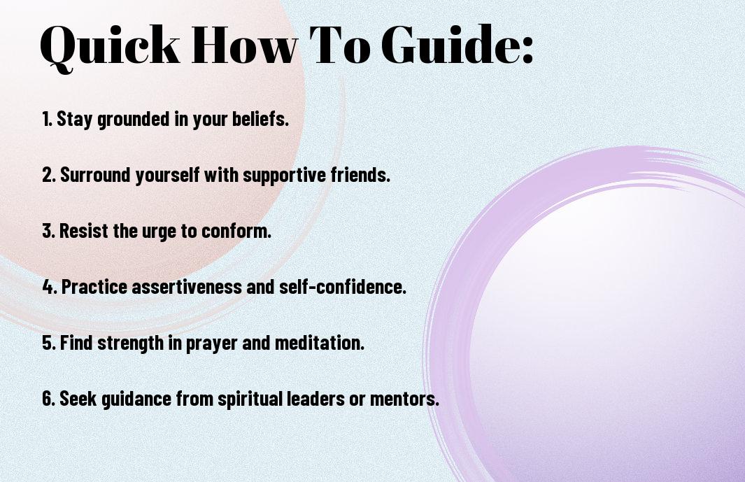 Overcoming Peer Pressure - How To Stay True To Your Faith - Christian ...