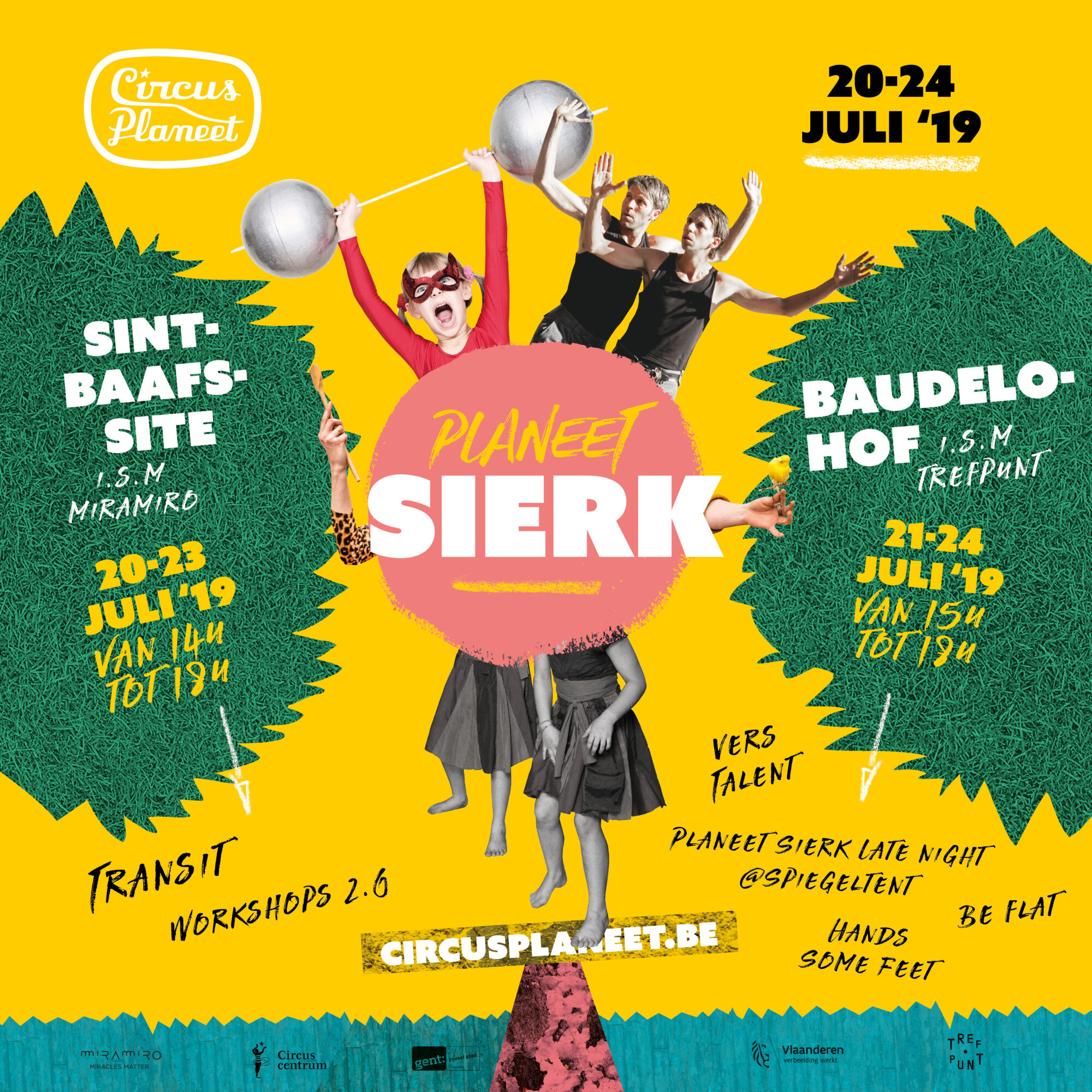 Planeet Sierk op de Gentse Feesten ⋆ Circusplaneet