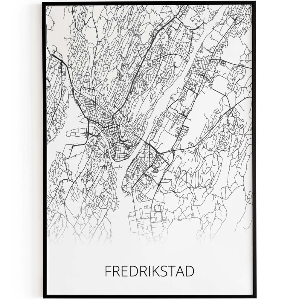 Fredrikstad, Norway - City Poster Store