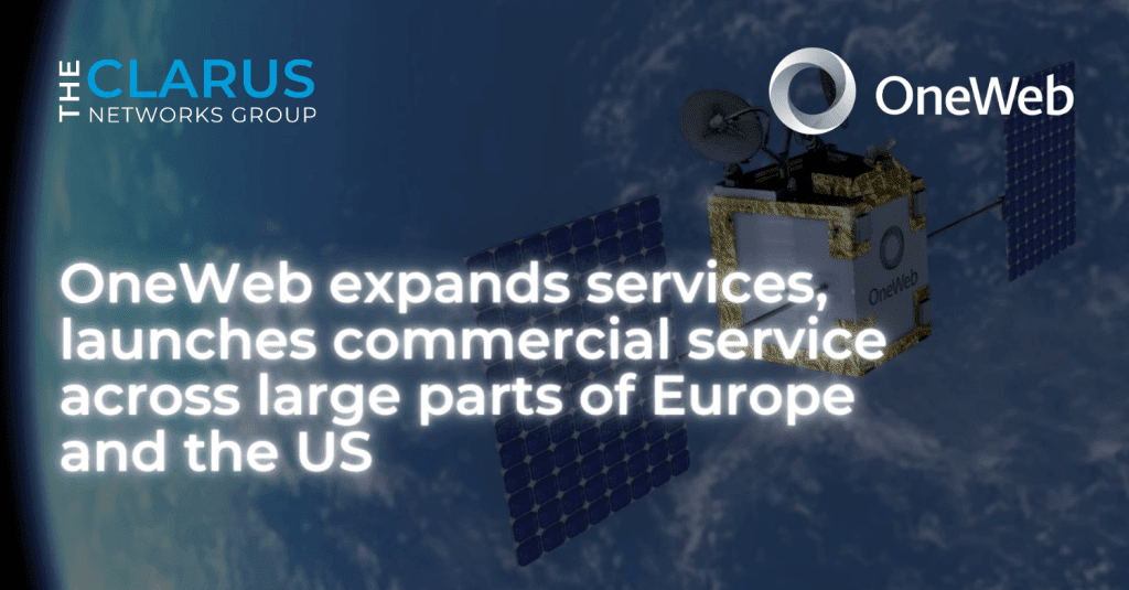OneWeb expands services, launches commercial service across large parts ...