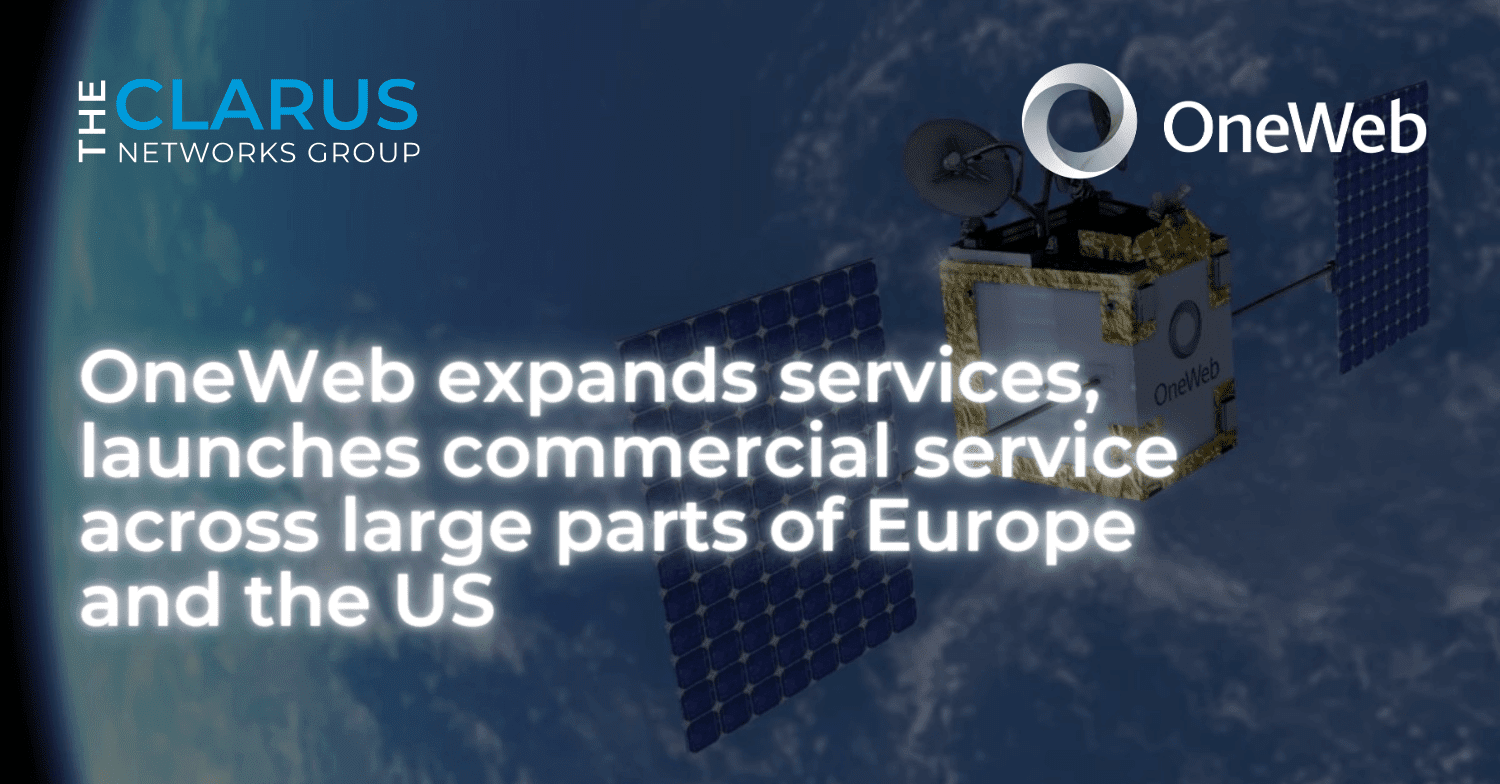 OneWeb expands services, launches commercial service across large parts ...