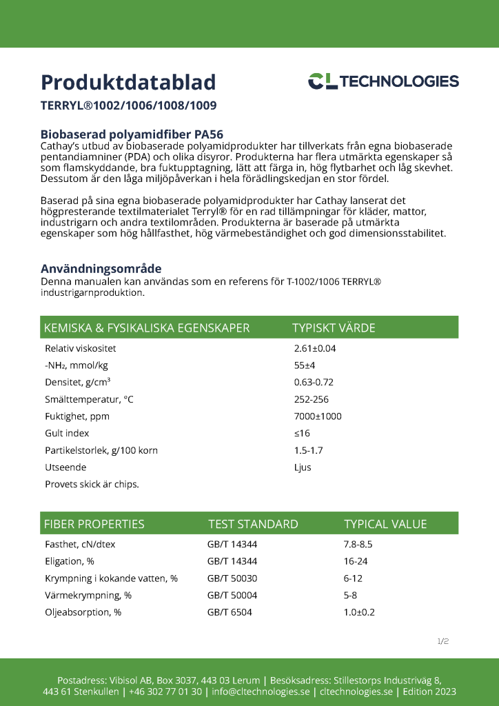 Produkter och användningsområden – CL Technologies