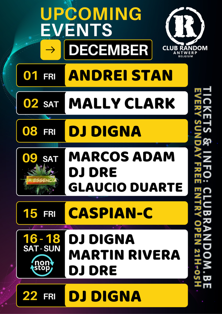 Club Random – Club Random – Random parties Random People Random drinks ...