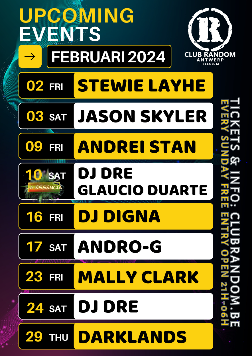 Club Random – Club Random – Random parties Random People Random drinks ...