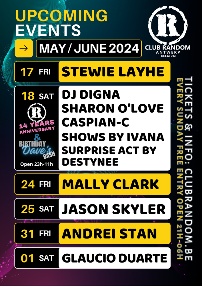 Club Random – Club Random – Random parties Random People Random drinks ...