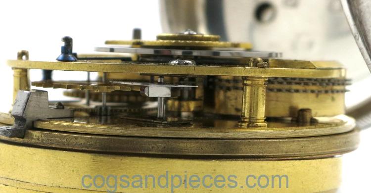 Liverpool rack lever pocket watch