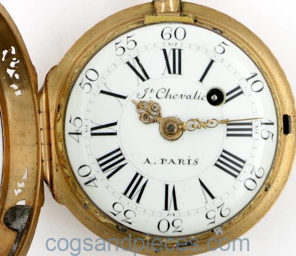 Chevalier Paris pocket watch