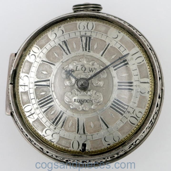 John Low 17thc. clock watch