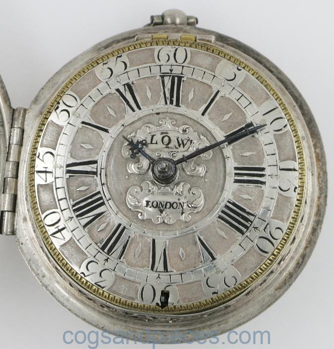 John Low 17thc. clock watch