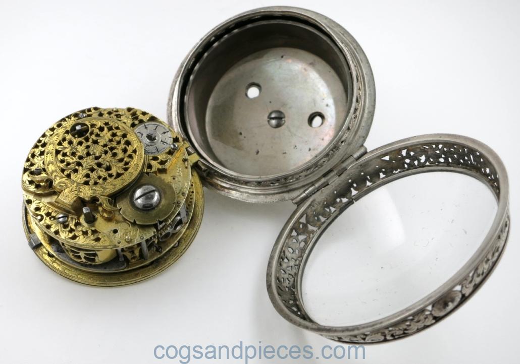 John Low 17thc. clock watch