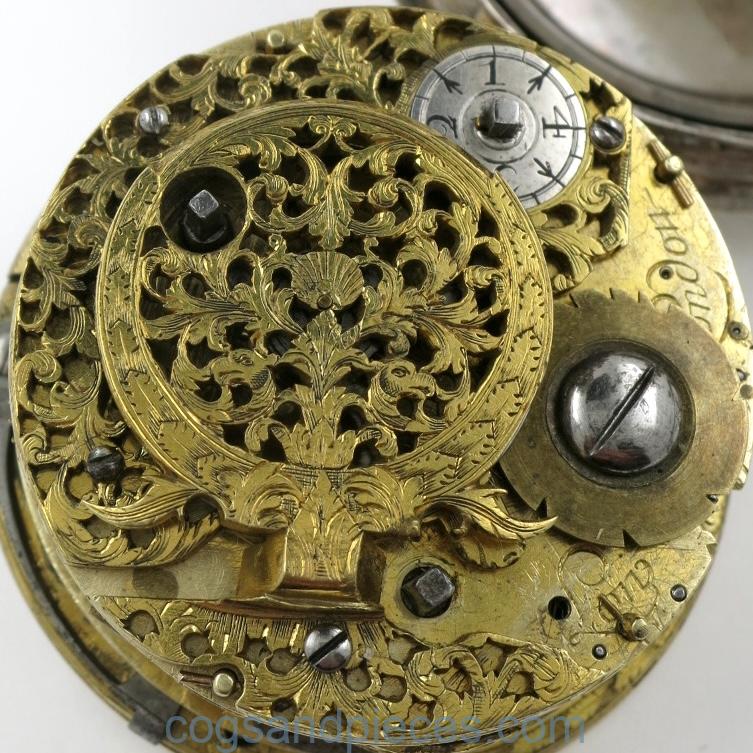 John Low 17thc. clock watch