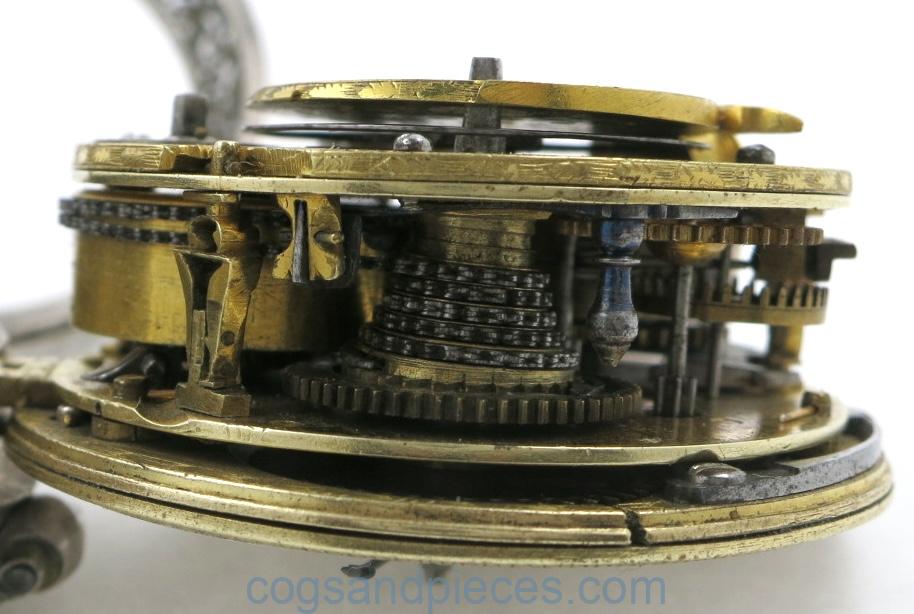 John Low 17thc. clock watch