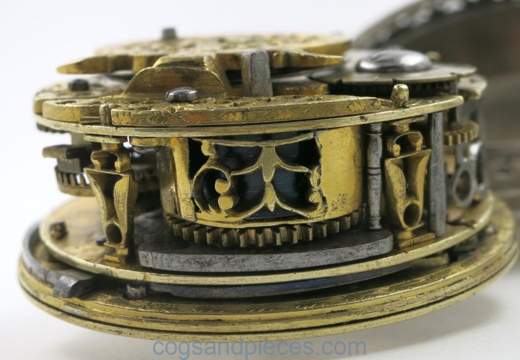 John Low 17thc. clock watch