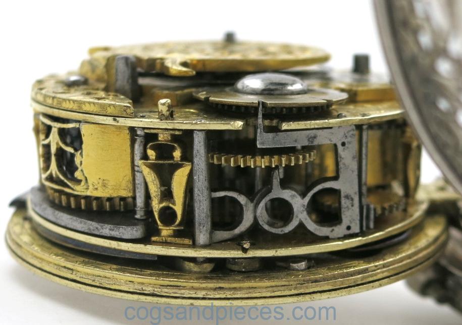 John Low 17thc. clock watch