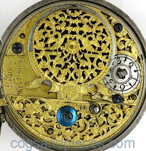 Liverpool Sun & Moon dial Pocket Watch